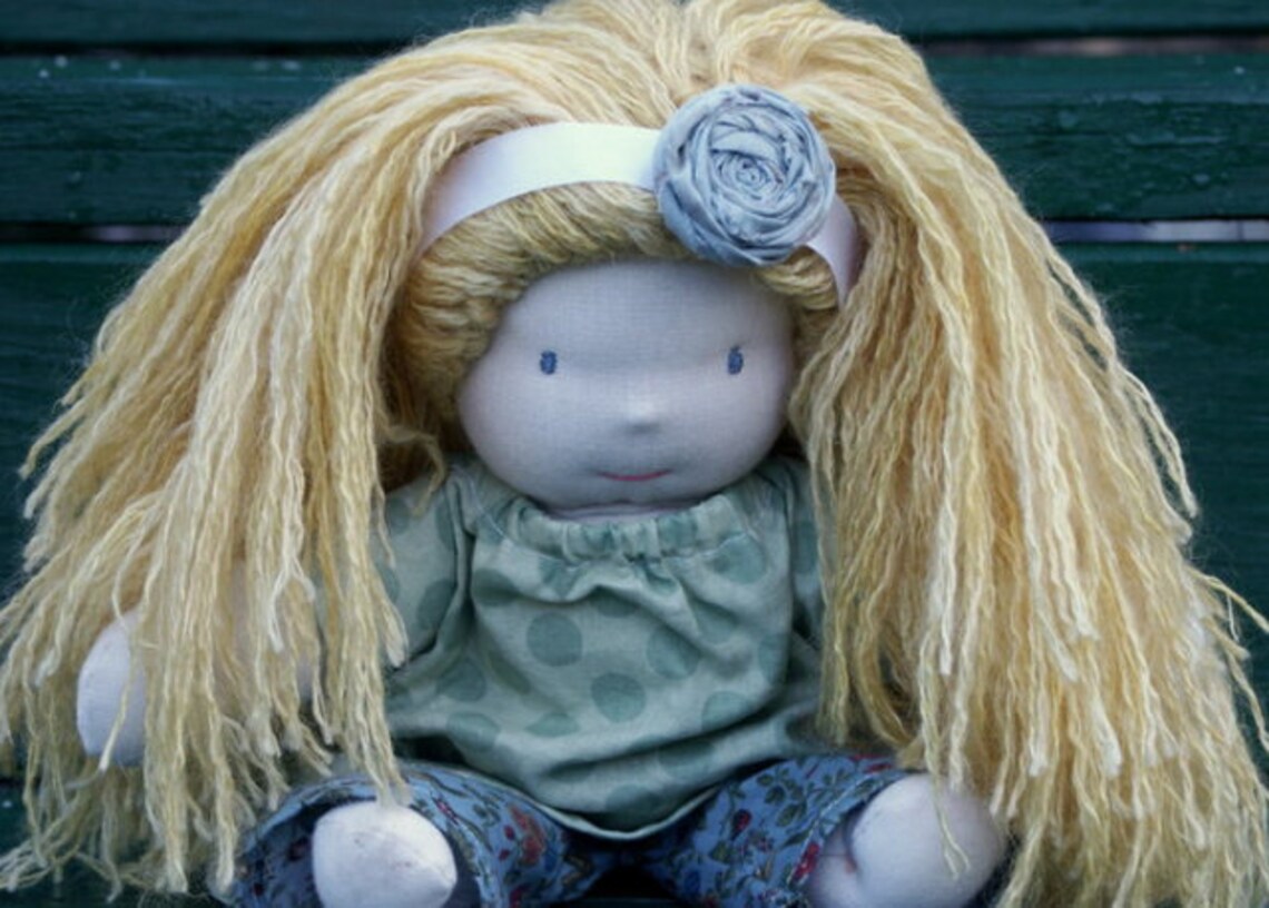 INSTANT PDF Waldorf Doll Tutorial Waldorf Doll Hair Wig Tutorial BOTH ...