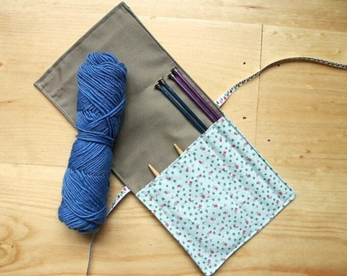 Instant PDF File for Knitting Needle Case Tutorial. Holds Needles ...