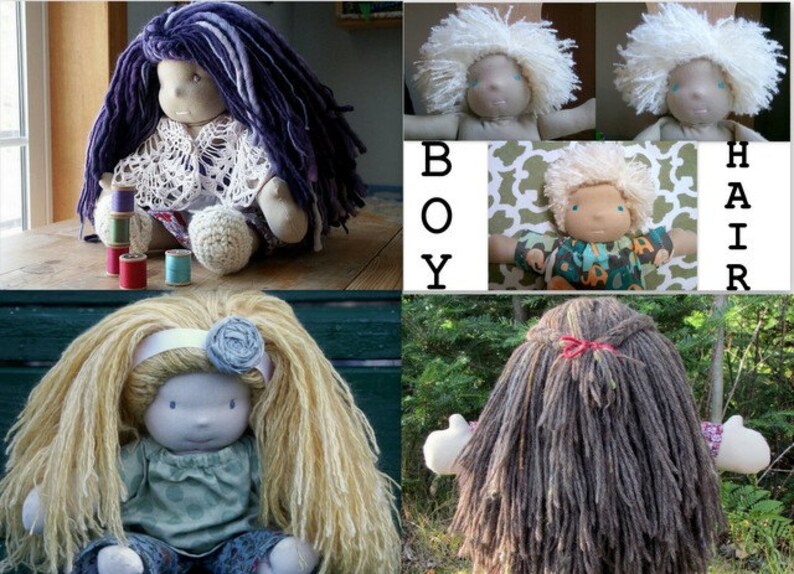 INSTANT PDF Waldorf Doll Pattern Tutorial.... Complete Waldorf Inspired ...