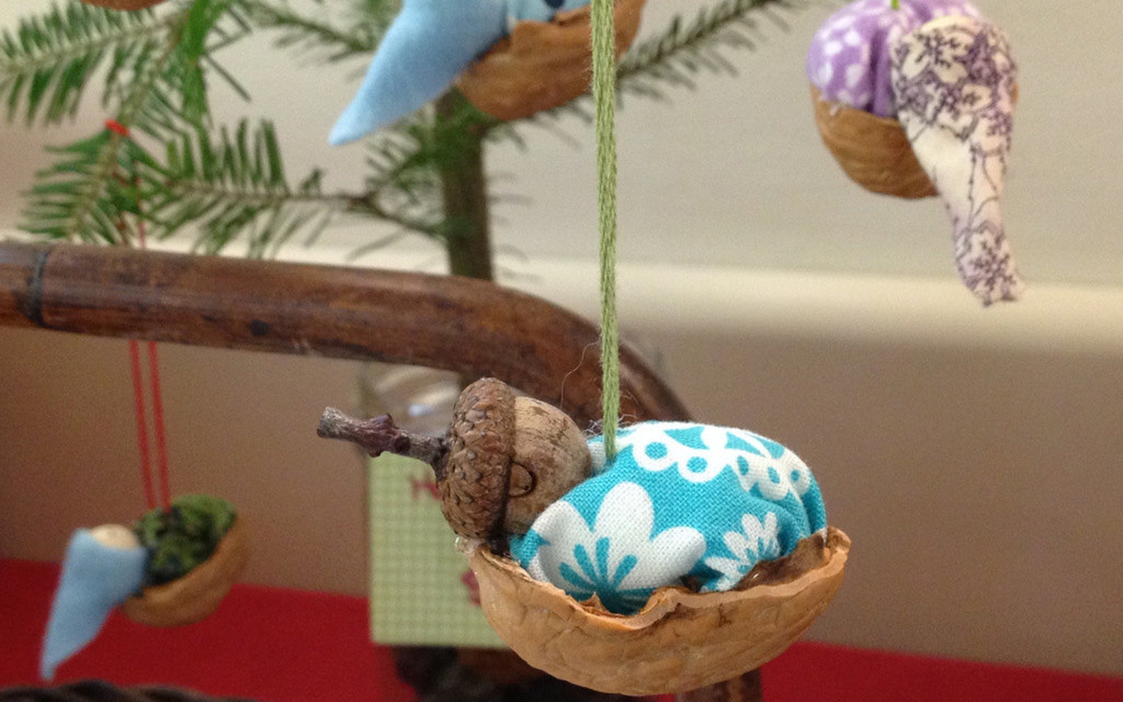 Simple Walnut Baby Cradle Decoration or Ornament Tutorial - Etsy