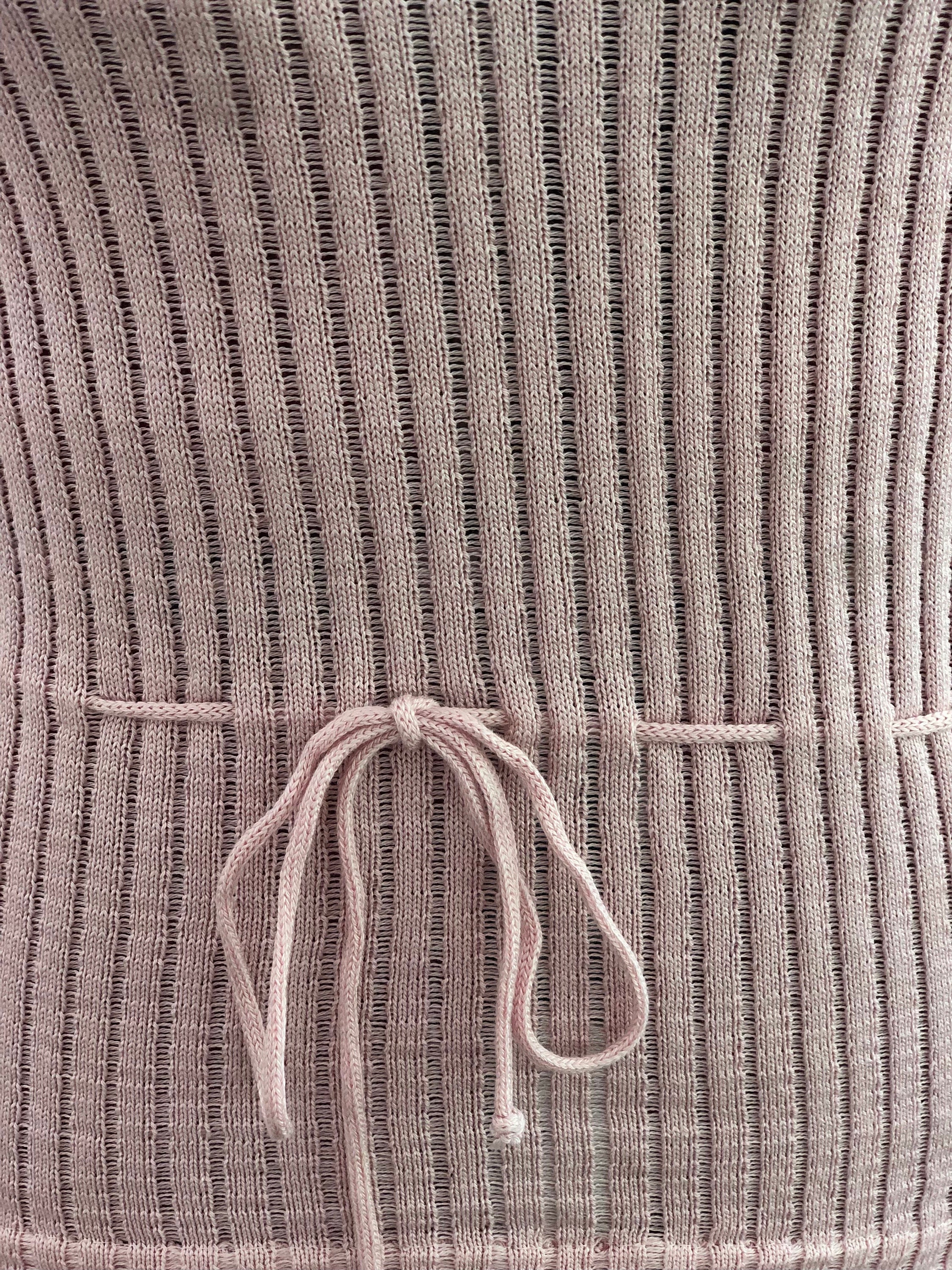 1970s Pink Knit Top / Seventies Knit Sweater XS S - Etsy