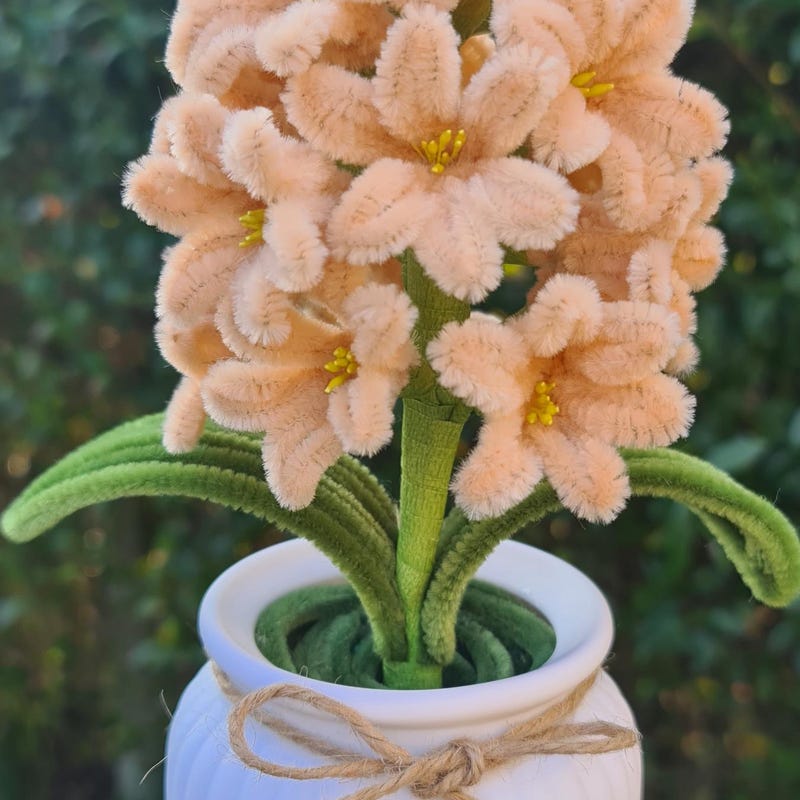 Fuzzy Wire Bouquet - Etsy
