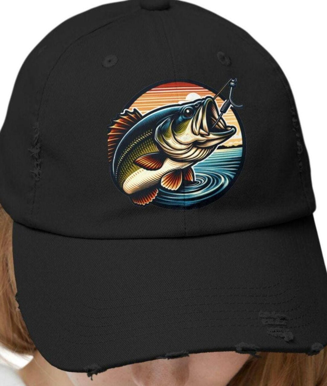 Fishing Hat, Angler Cap, Outdoor Sun Protection, Fishing Lover Gift ...