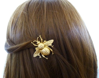 Bumble Bee Hair Clip - Etsy