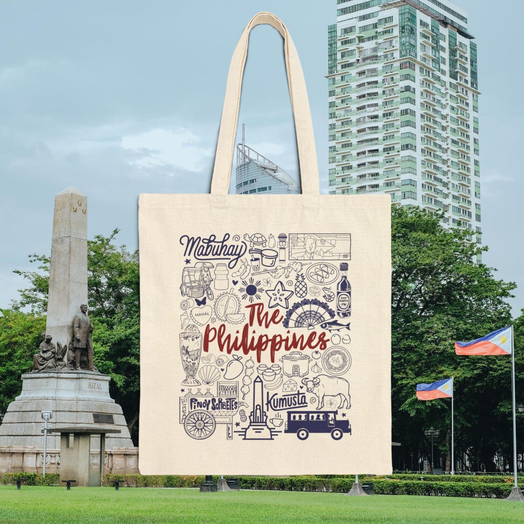 Filipino Culture V2 Cotton Canvas Tote Bag - Philippines Gift ...