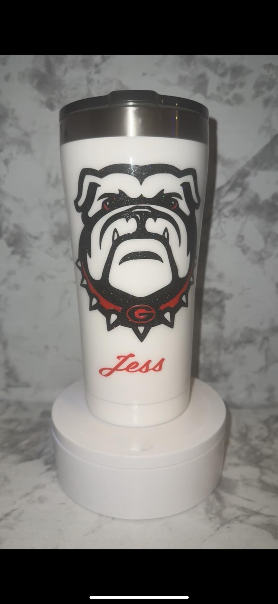 Georgia Bulldogs Custom Cup. Personalized for You by Designs Approved ...
