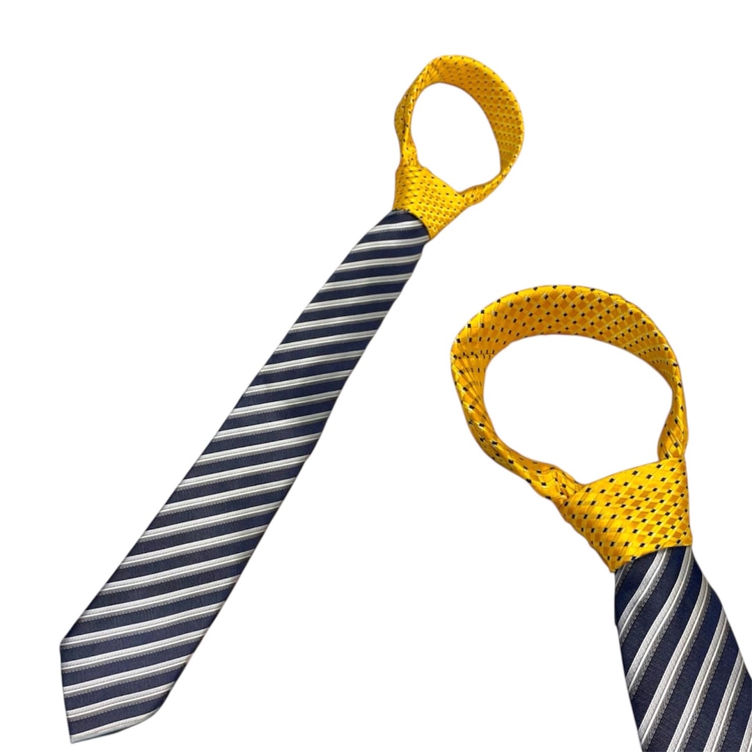 Regular Size Contrast Knot Tie - Etsy