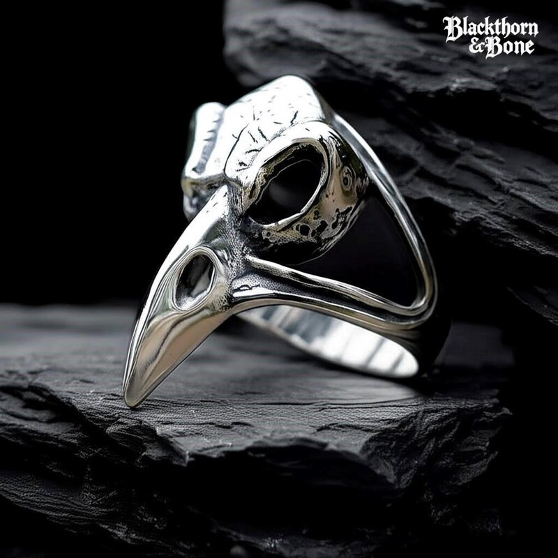 Vintage Crow Rings - Etsy