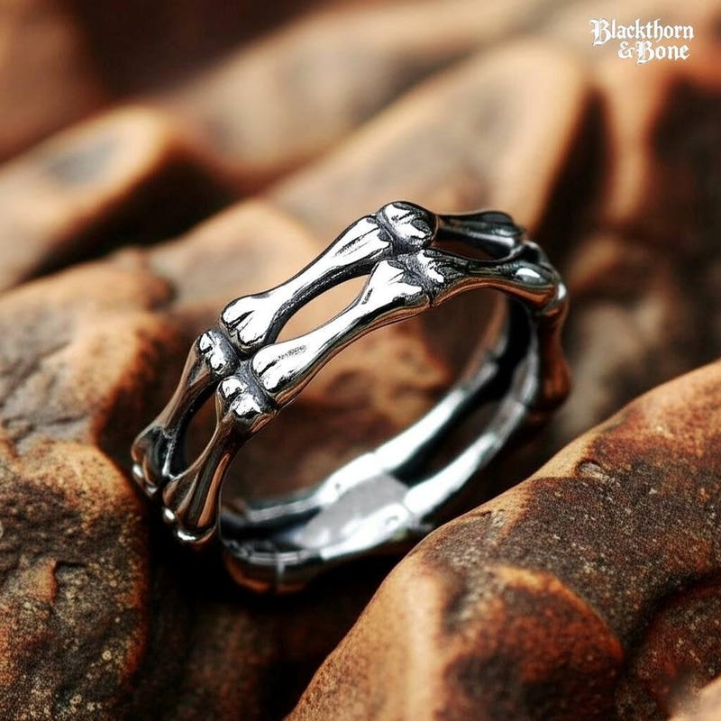 Bone Ring - Etsy
