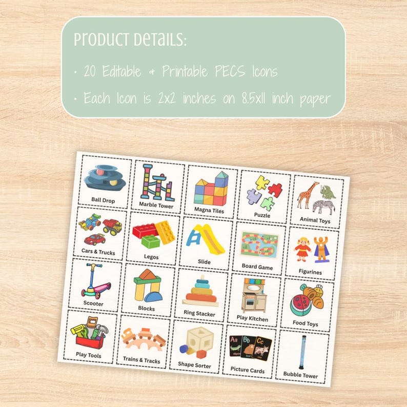 More Reinforcers PECS Icons - Editable AAC Visuals, Autism Nonverbal ...