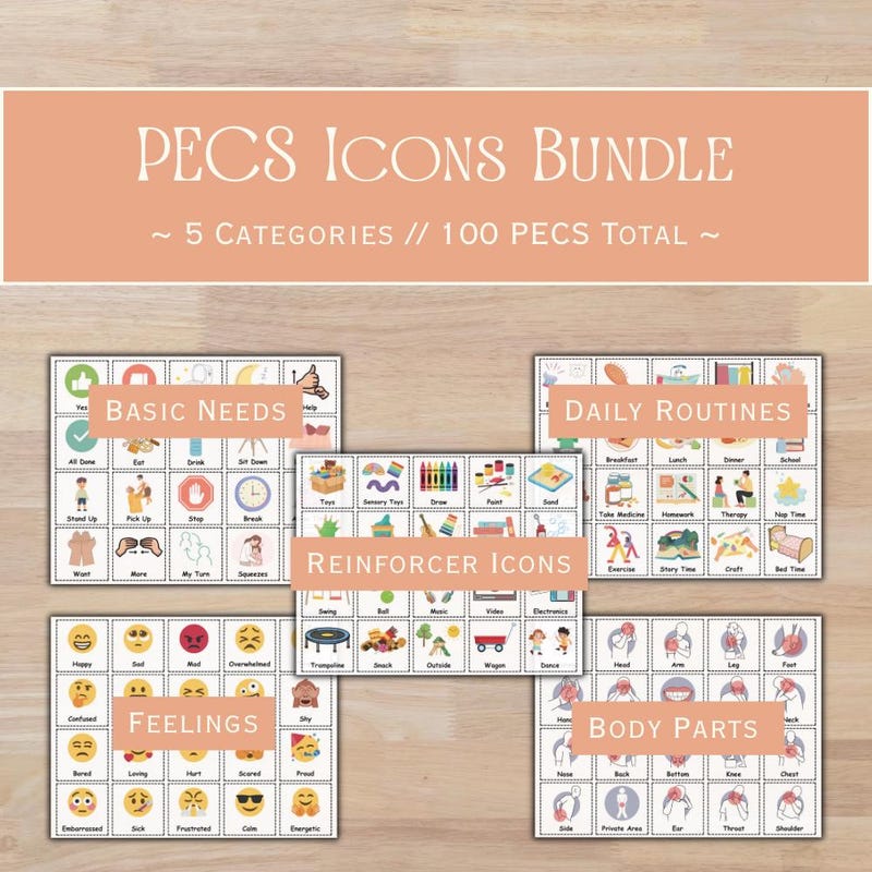 Pecs Icons - Etsy