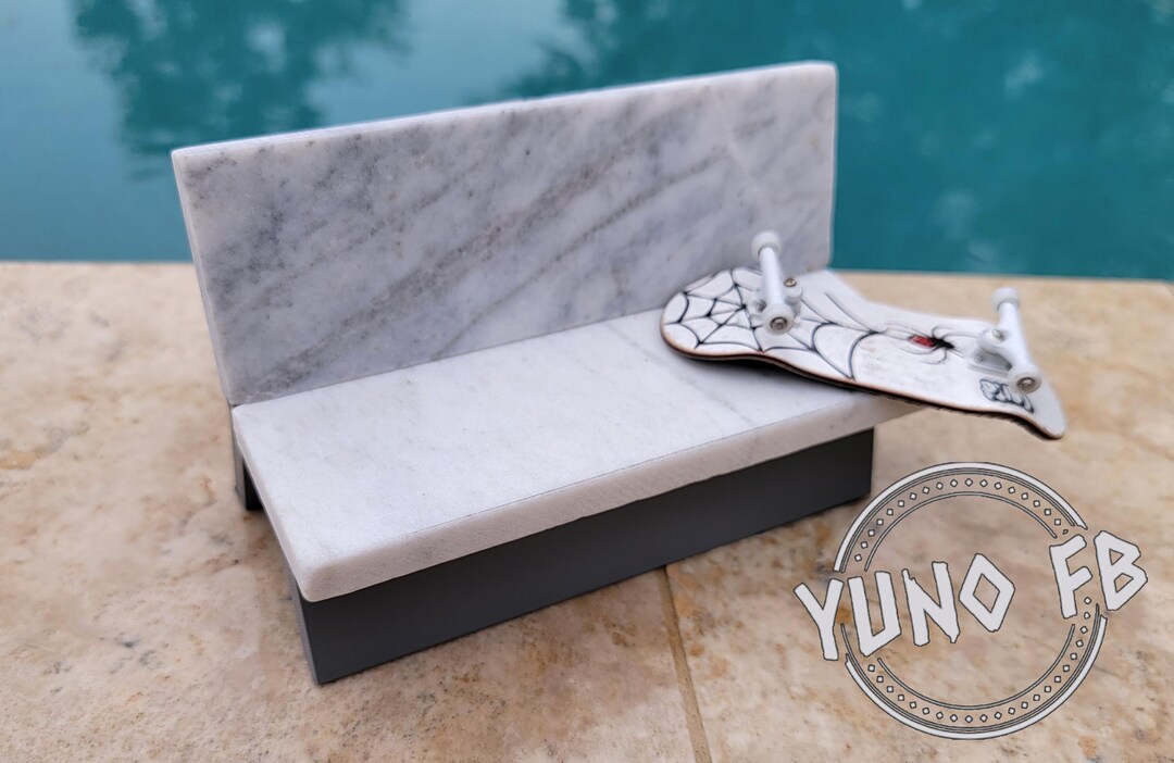 Marble Fingerboard Bench - Fingerboard School Bench - Etsy