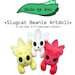 ITH DIGITAL PATTERN Virtual Pet Plushie Keychains in the Hoop Machine ...