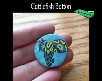 Natural Cuttlefish Iron on patch