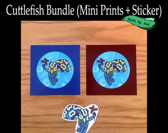 Natural Cuttlefish Iron on patch | Etsy