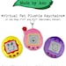 ITH DIGITAL PATTERN Virtual Pet Plushie Keychains in the Hoop Machine ...
