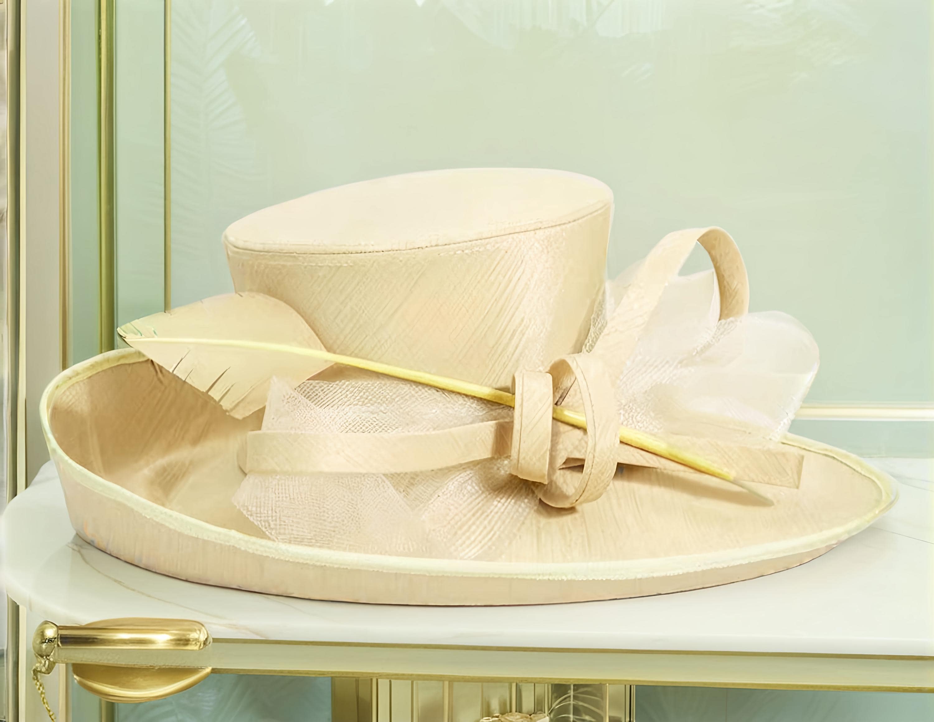 Beautiful Ladies Formal Hat, Stunning Womens Fascinator for Church ...