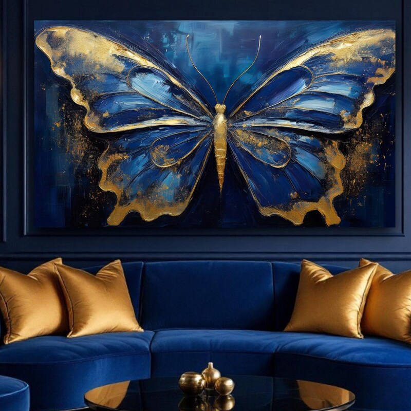 Textured Art Butterfly - Etsy