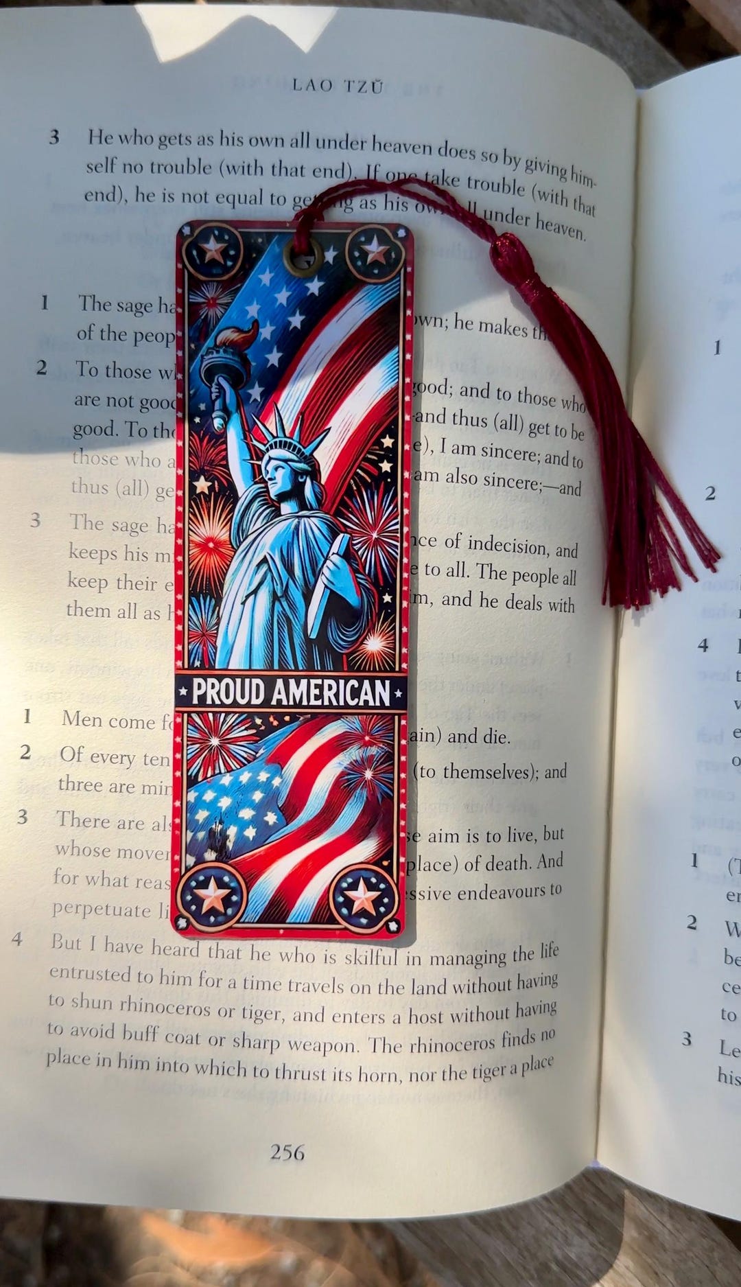 American Patriotic USA Themed Bookmark - Etsy