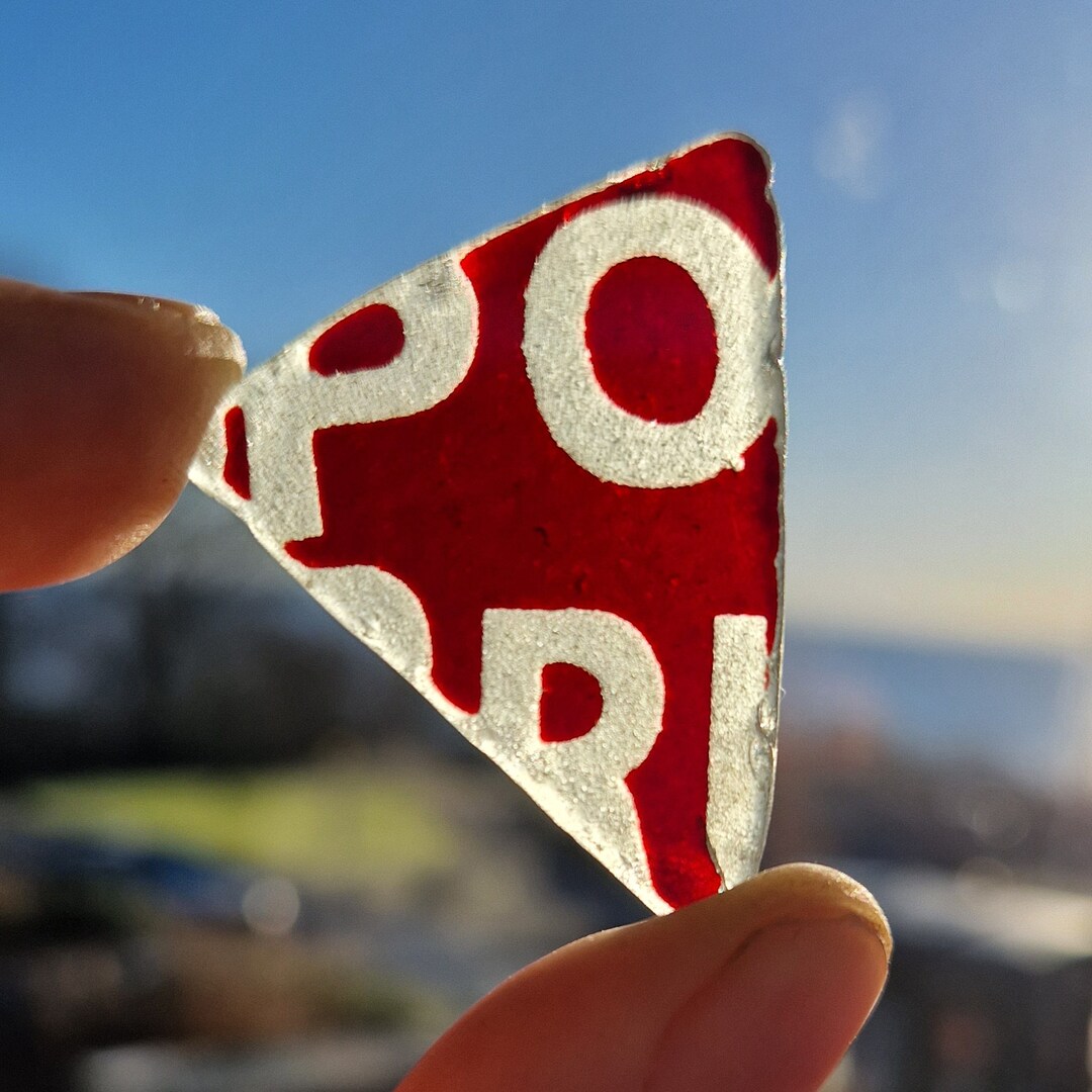 SCOTTISH MULTI | Deep Red | Vintage Signage | Letters | Decorative ...