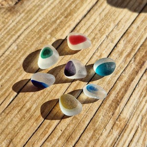 SEAHAM MULTI RAINBOW | Chunky Sea Glass 'nest' | English Glass Sea ...