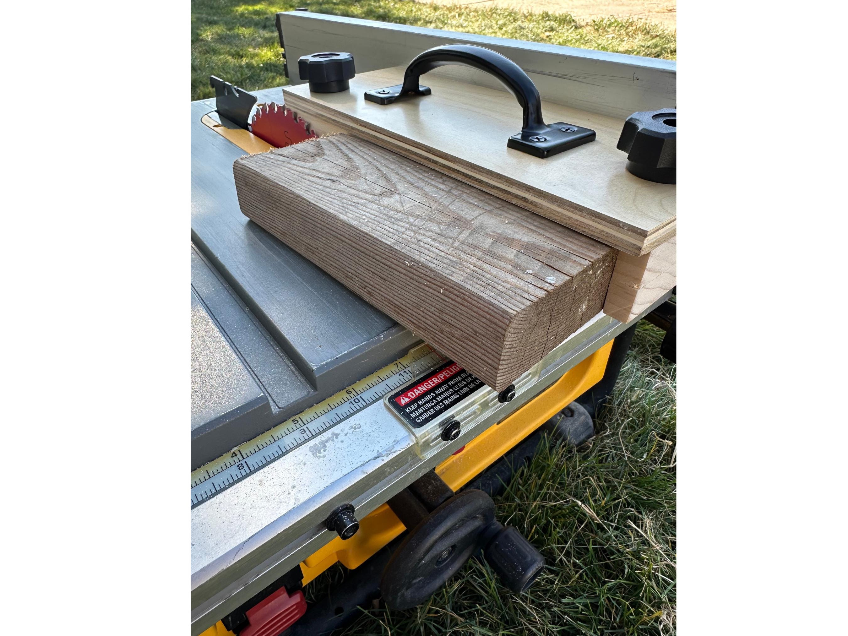 Shim Cutting Jig Template | Table Saw Carpentry and DIY Tool Plan ...