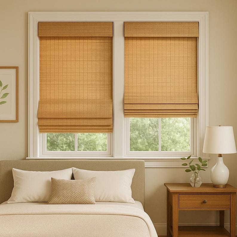 Handwoven Bamboo Chick Blinds – Custom Roll up Window Shades | Eco ...