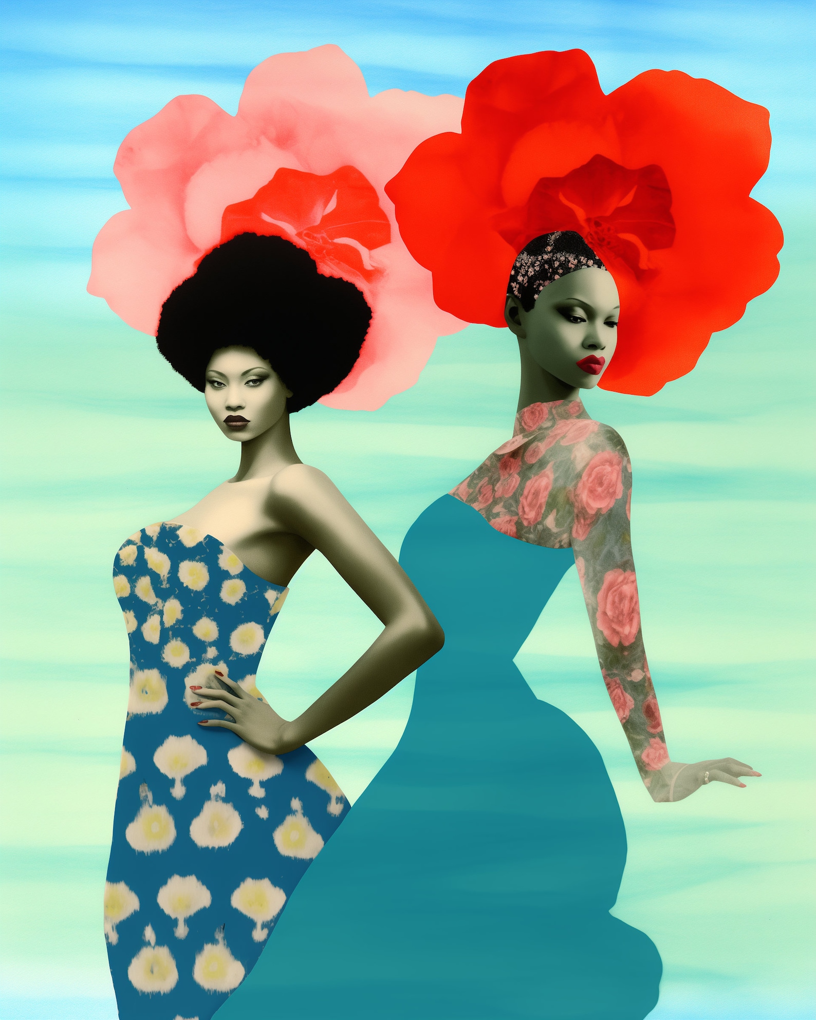 Afrocyan Sistah Friends - Etsy