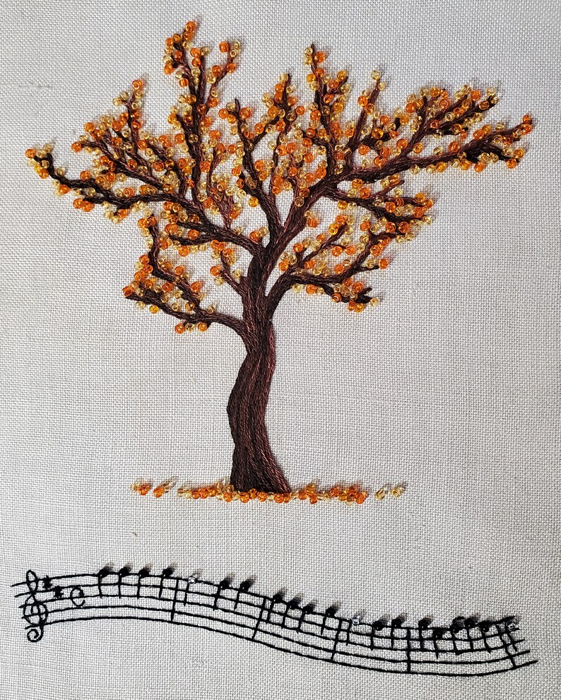 Four Seasons - Embroidery Pattern - PDF Download - Hand Embroidery ...