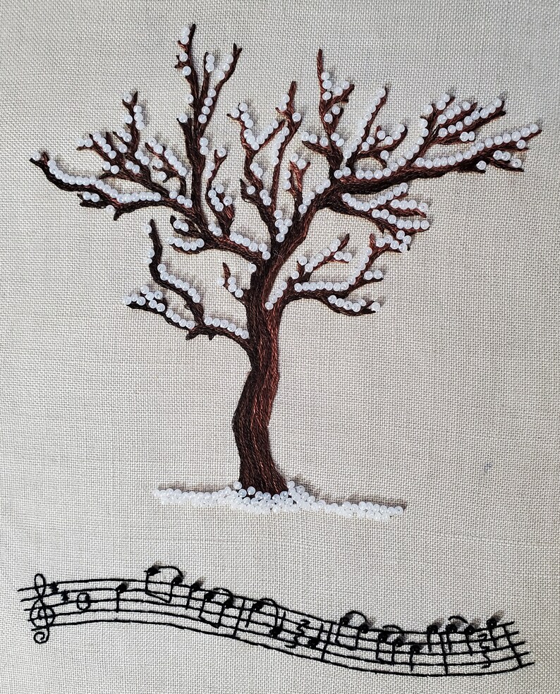 Four Seasons - Embroidery Pattern - PDF Download - Hand Embroidery ...