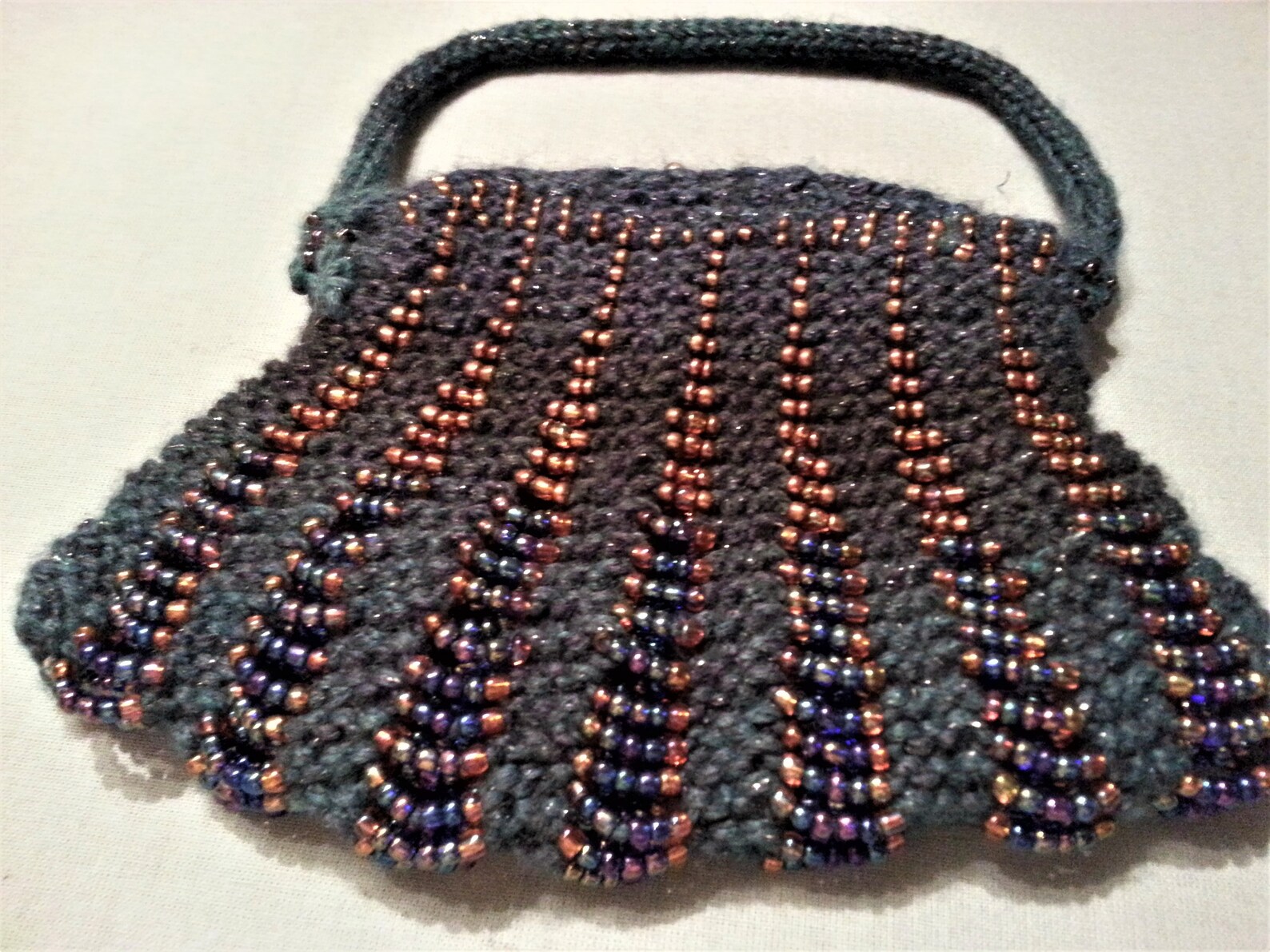 Indigo Bunting - Bead Knitted Purse - Knitting Pattern - PDF Download ...