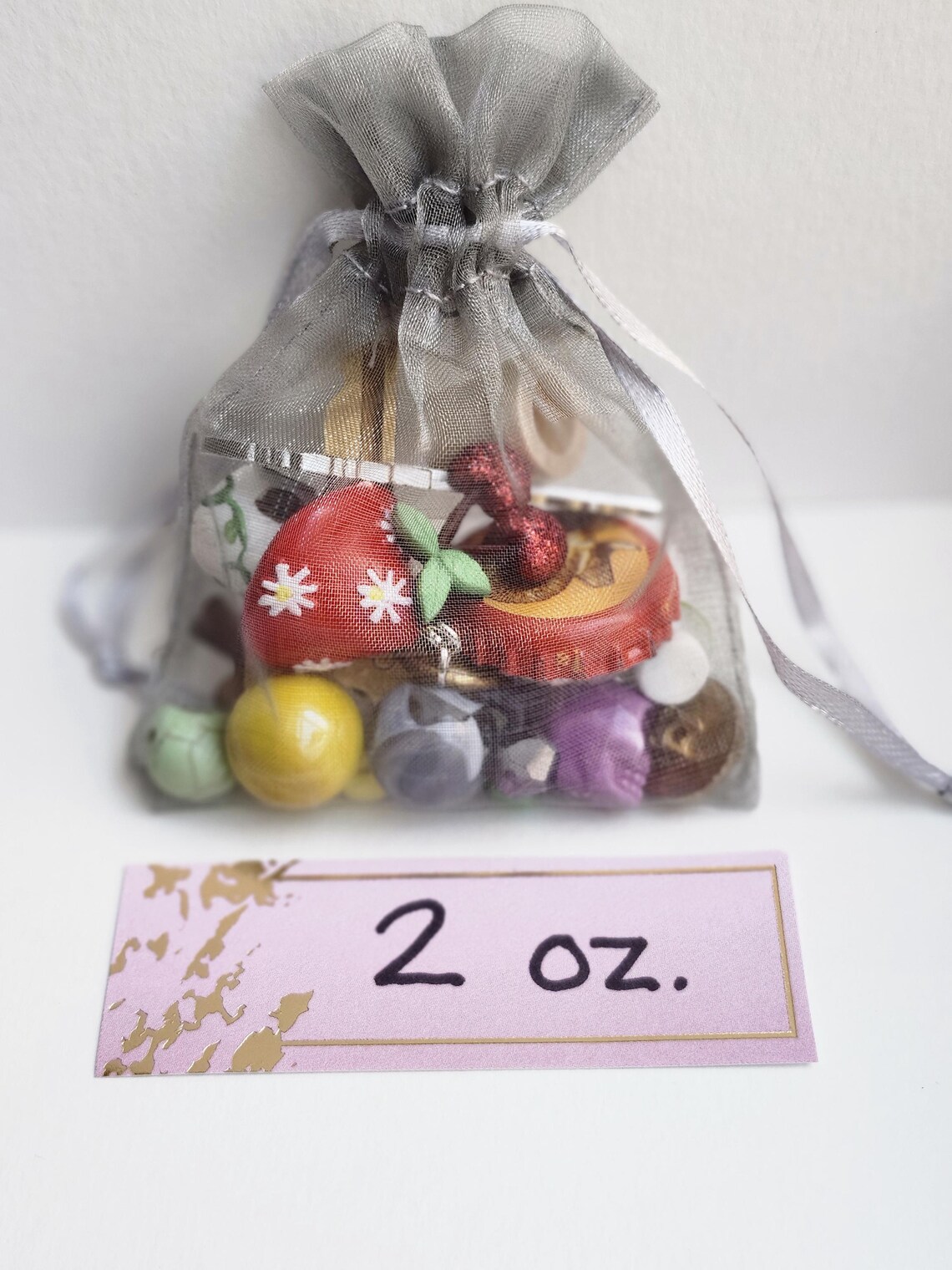 Treasure Trinket Scoop Bag / Crow Confetti Trinket Mix / Ispy Treasures ...