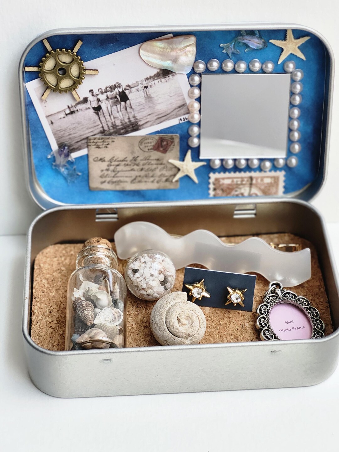 Custom Altoid Tin Wallet With Contents Included / Mini Travel Case ...