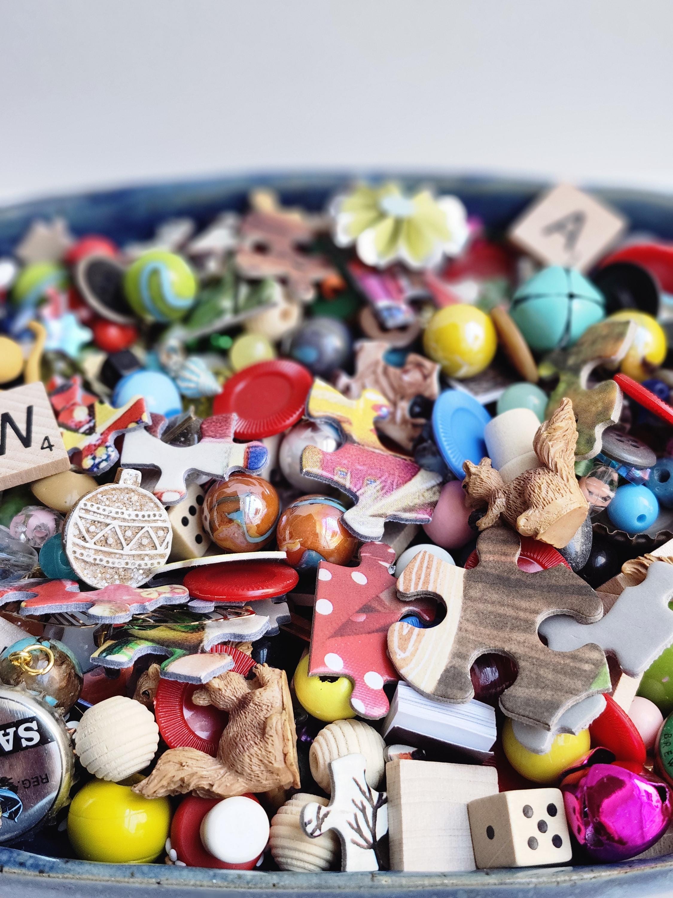 Treasure Trinket Scoop Bag / Crow Confetti Trinket Mix / Ispy Treasures ...