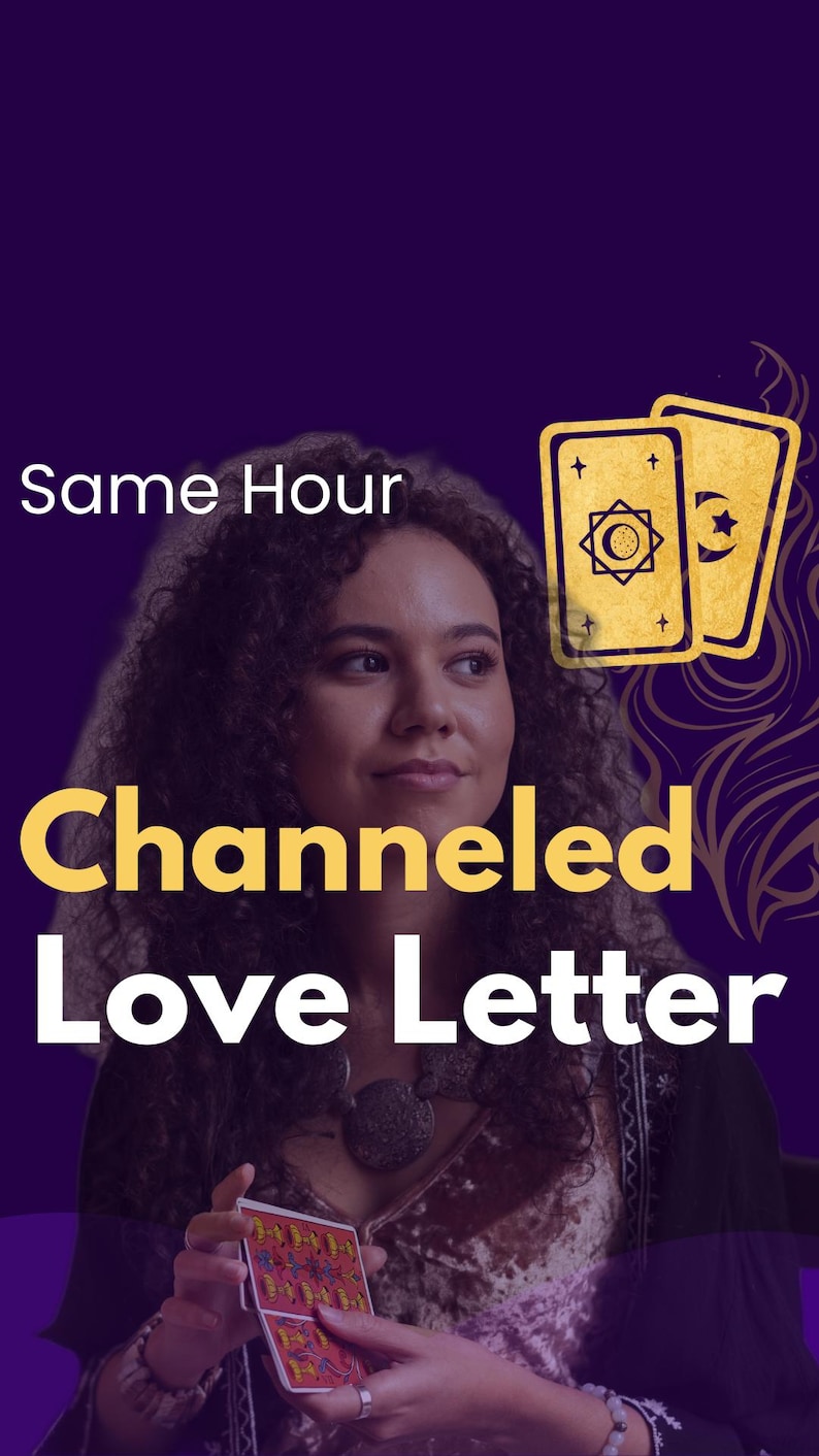 Personalized Psychic Love Letter: Channeled Message & 3 Card Tarot ...