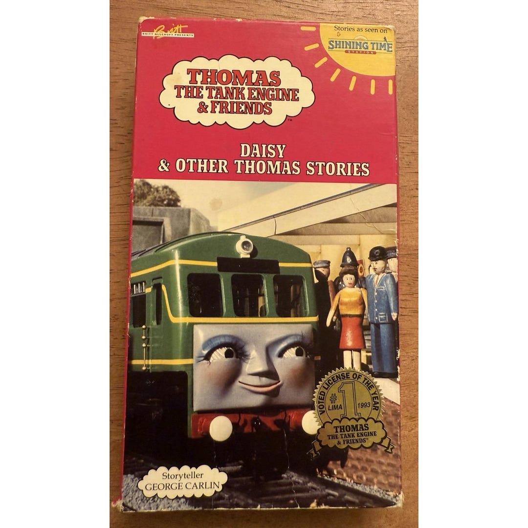 Thomas the Tank Engine & Friends-daisy Other Thomas Stories VHS 1993 - Etsy
