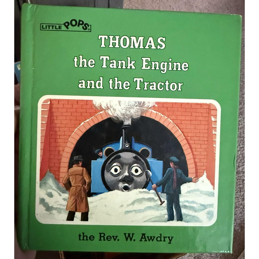 VTG Thomas the Tank Engine & the Tractor Pop-up Book 1992 First ...