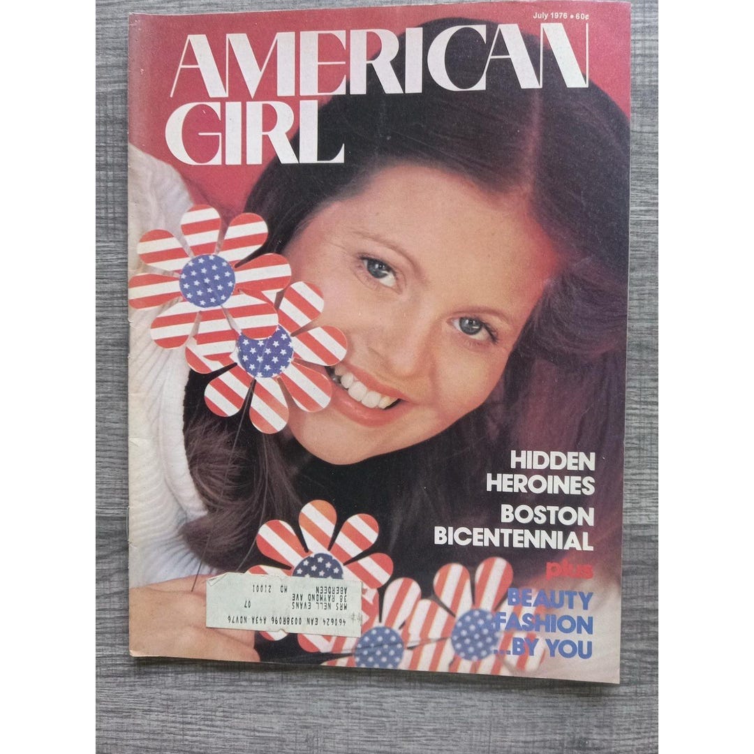 Vintage 1976 American Girl July Girl Scouts GSA 1970s Teen Kids Henry ...