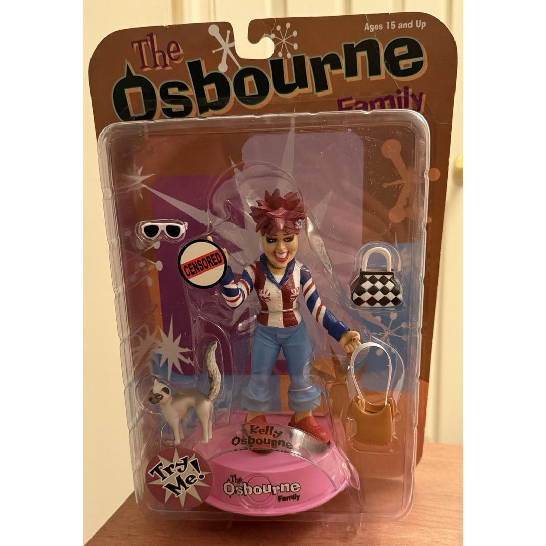 Kelly Osbourne NSFW Posable Figure With Sound & Accessories, 2002 Sam ...
