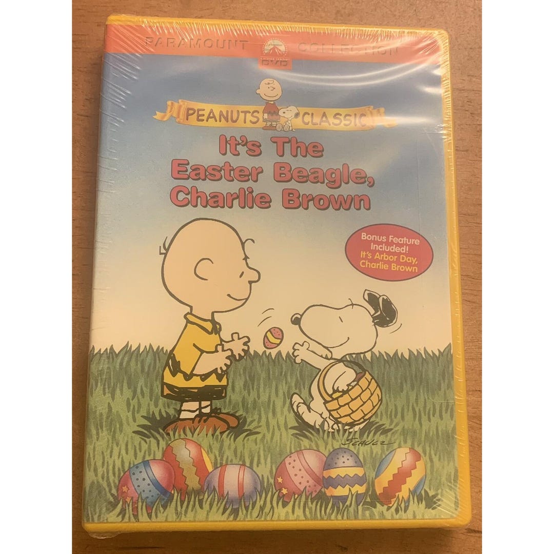 Its the Easter Beagle, Charlie Brown (DVD, 2003) New Sealed - Etsy