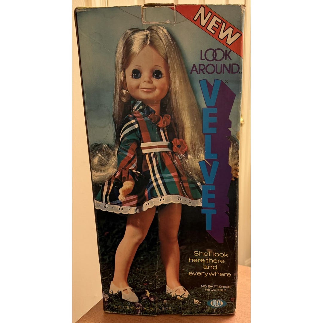 1972 IDEAL Look AROUND VELVET Doll in Original Box - Etsy