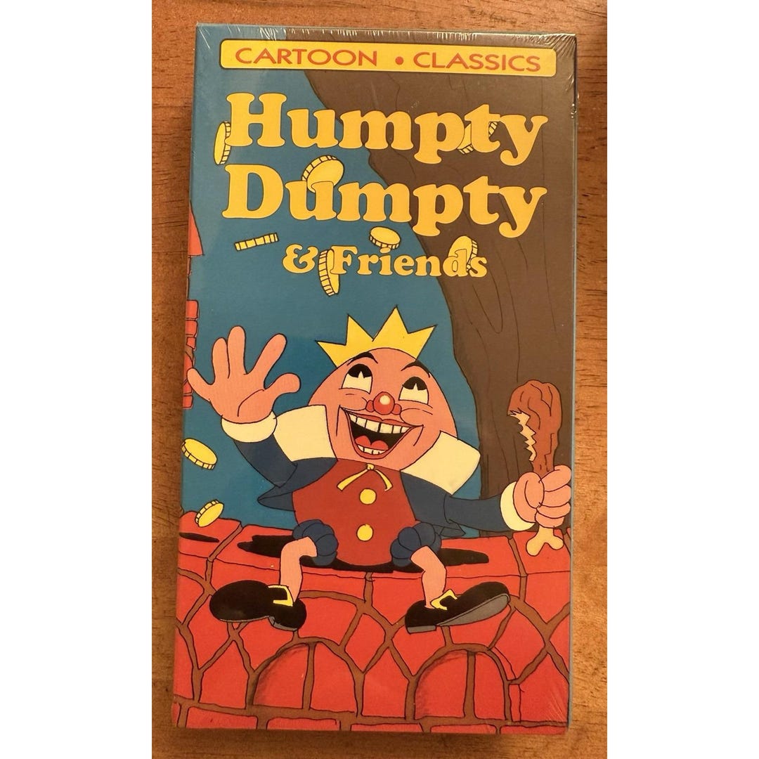 Vintage Humpty Dumpty & Friends [VHS Tape] 089218831255 New Sealed ...
