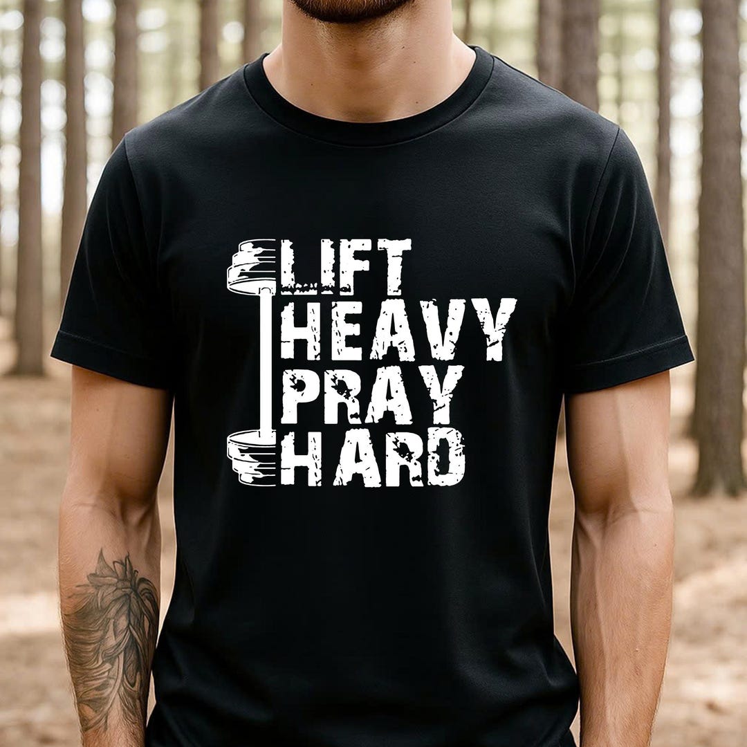 Lift Heavy Pray Hard Png-jesus Christian God Religious Bible Verse Png ...