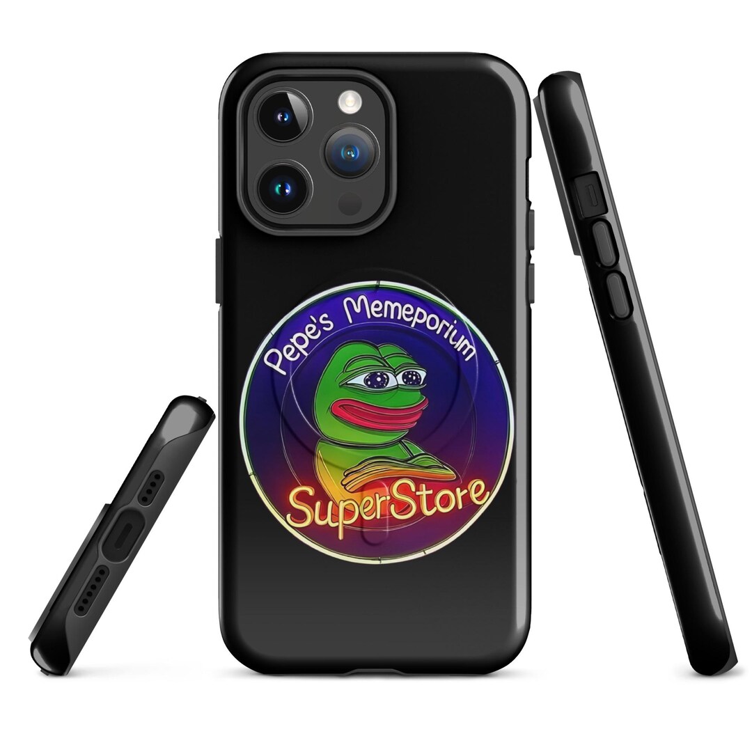 Pepe’s Memeporium Official Magsafe Case - Meme Tough iPhone Case - Etsy
