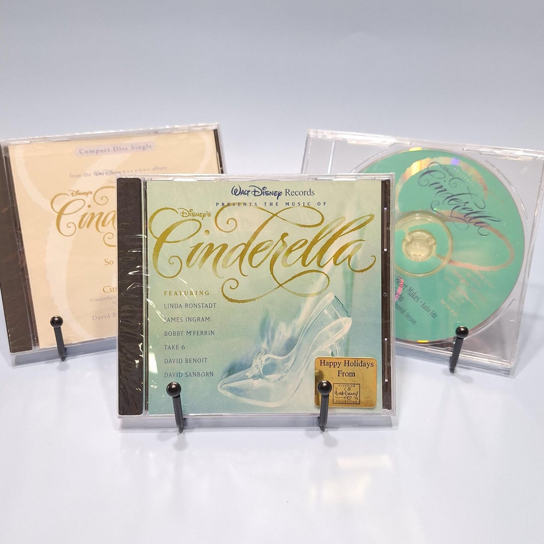 Lot of 3 Walt Disney Cinderella Cds Music Soundtracks and Promotional ...