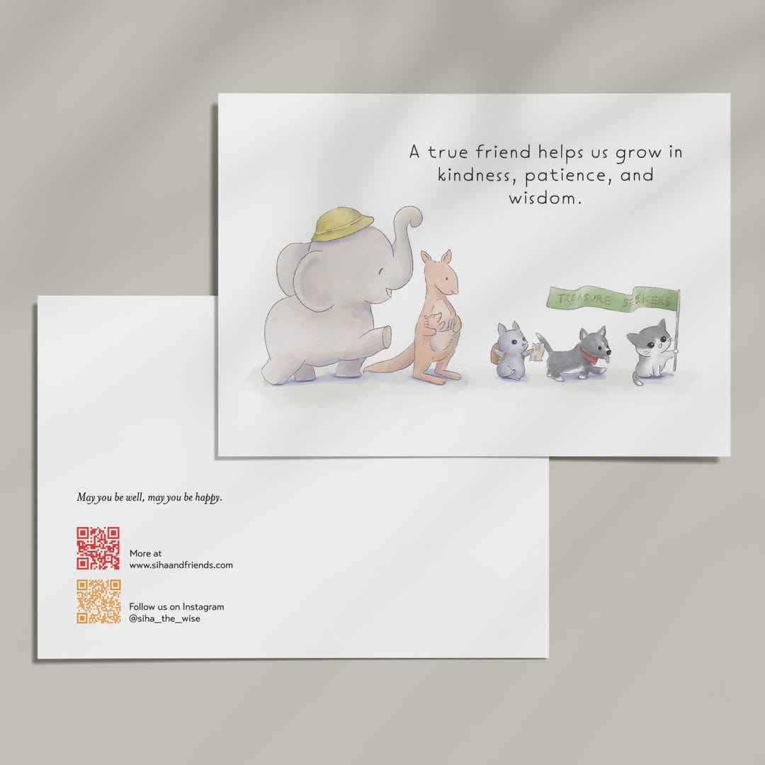 Postcards - Friends March - Etsy
