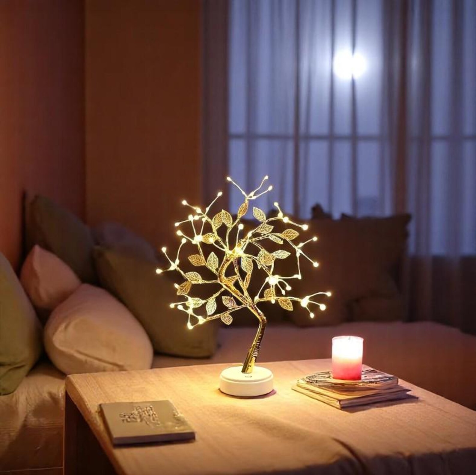 Fairy LED Rose Tree Lamp – Handcrafted Soft Light for a Calming ...