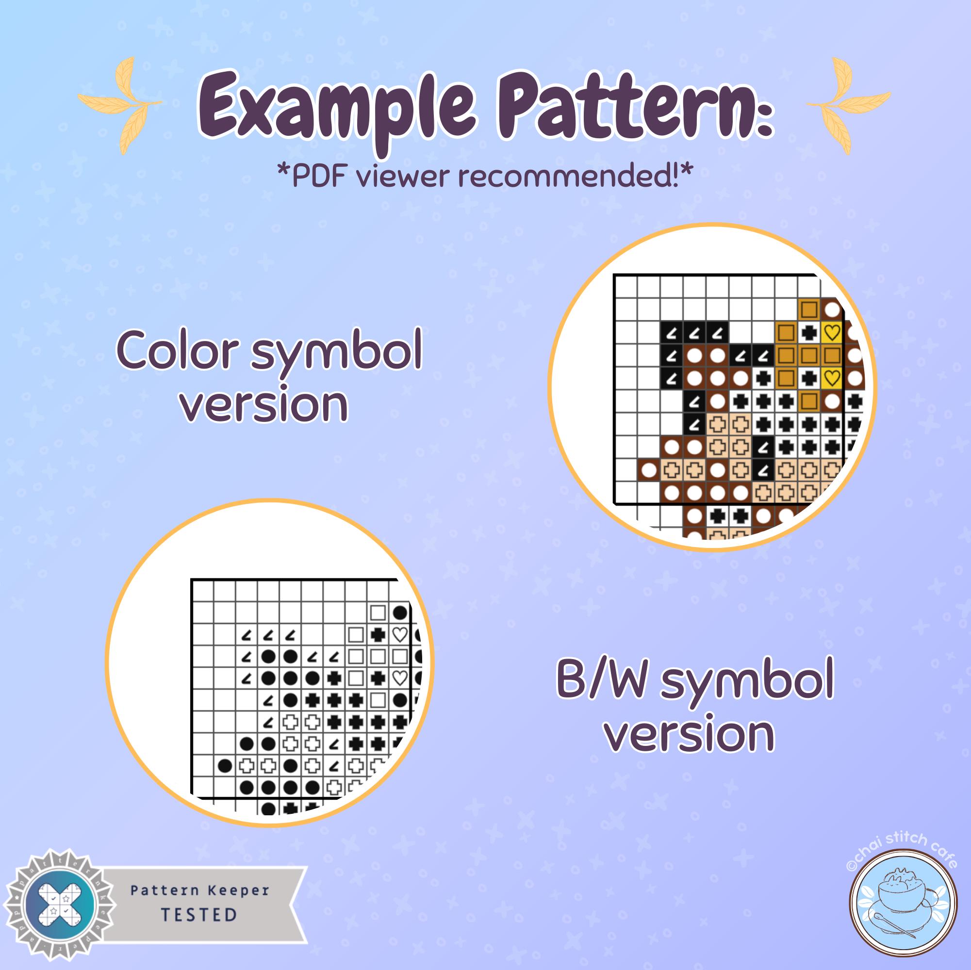 Love and Deepspace Mascots Cross Stitch Pattern, Love and Deepspace ...