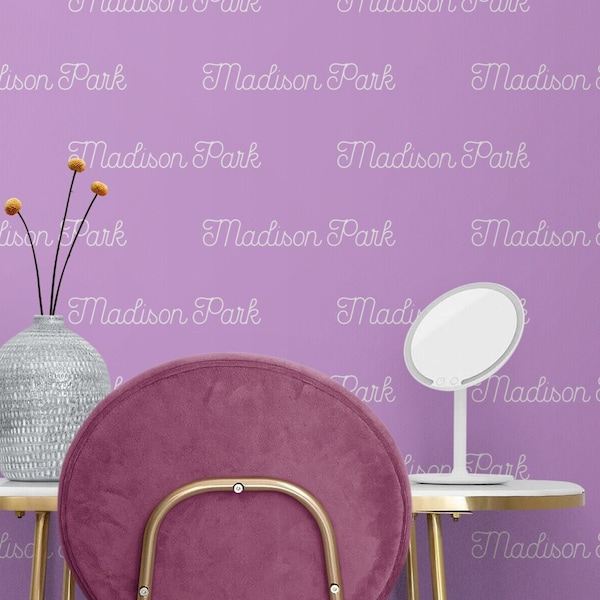 Personalized Name Wallpaper - Etsy