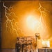 Lightning Bolts Wall Decal Sticker. Set of 2 Lightning Bolts. Bedroom ...